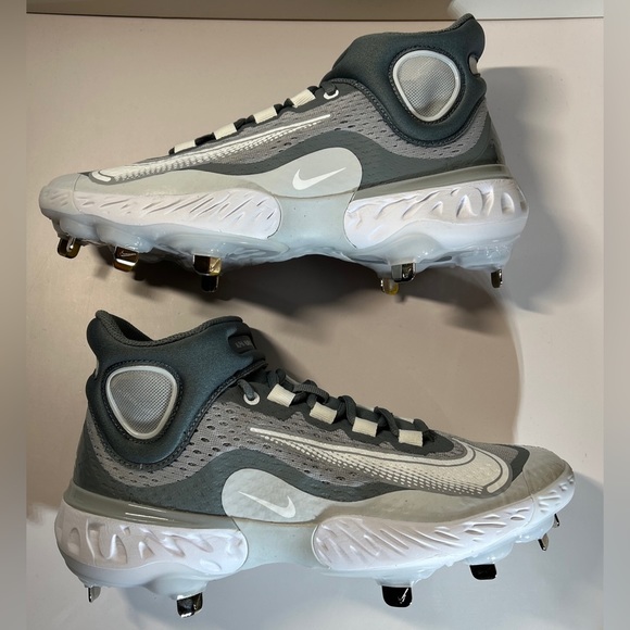 Nike | Shoes | Nike Alpha Huarache React Baseball Cleats Metal Men Sz 7 ...